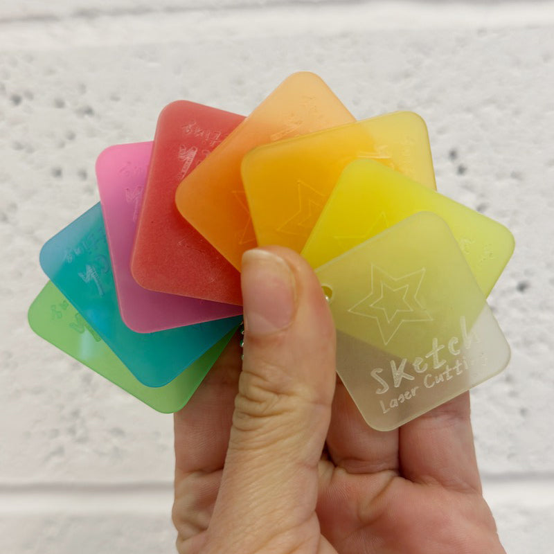 3mm Acrylic - Glow In The Dark Phosphorescent Acrylic - Blue – Sketch ...