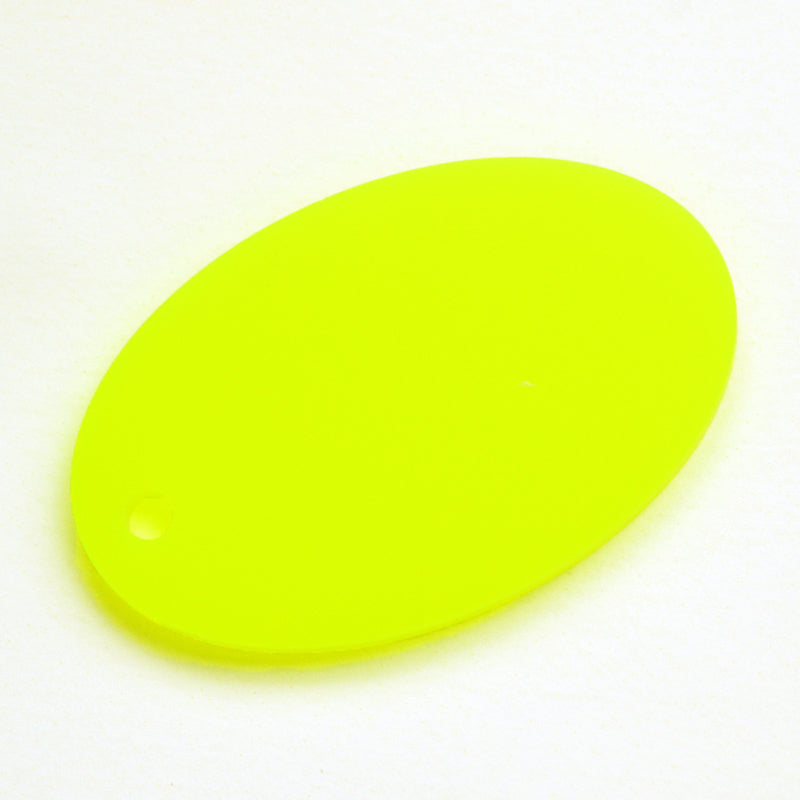 3MM ACRYLIC FLUORESCENT HIGHLIGHTS (FLUO/ NEON) SEMI-OPAQUE - YELLOW ...